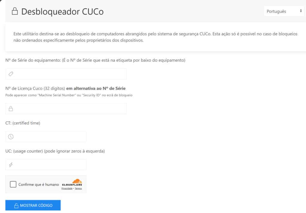 Como Desbloquear CUCO E Resolver Erros E Bloqueios